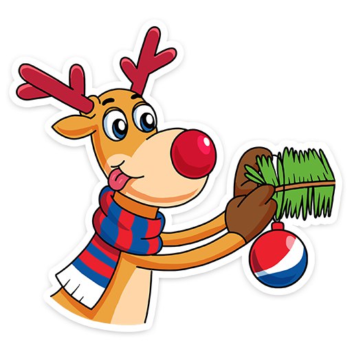 Cтикеры Новогодние моменты ВК бесплатно - скачать стикеры AllVKStickers